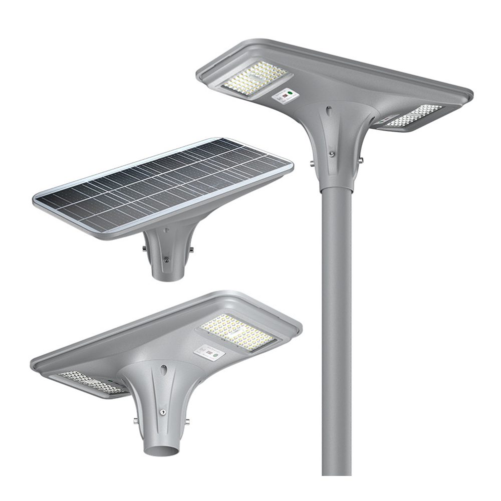 100w 200w smartsolar pillar light solar powered garden path light - UNIKE
